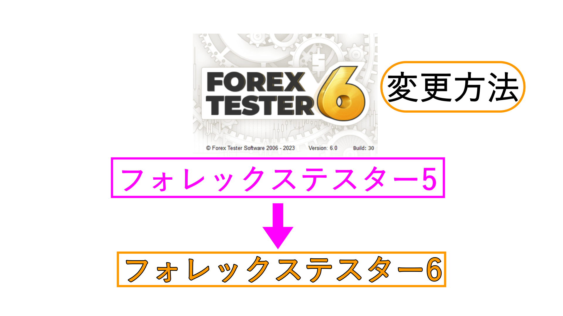 Forex Tester5からForex Tester6アップグレード方法（登録キーが分からない場合も） | FXブログ 女性ﾄﾚｰﾀﾞｰあや ...